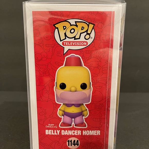 Funko | Toys | Funko Pop The Simpsons Belly Dancer Homer Simpson 144 ...